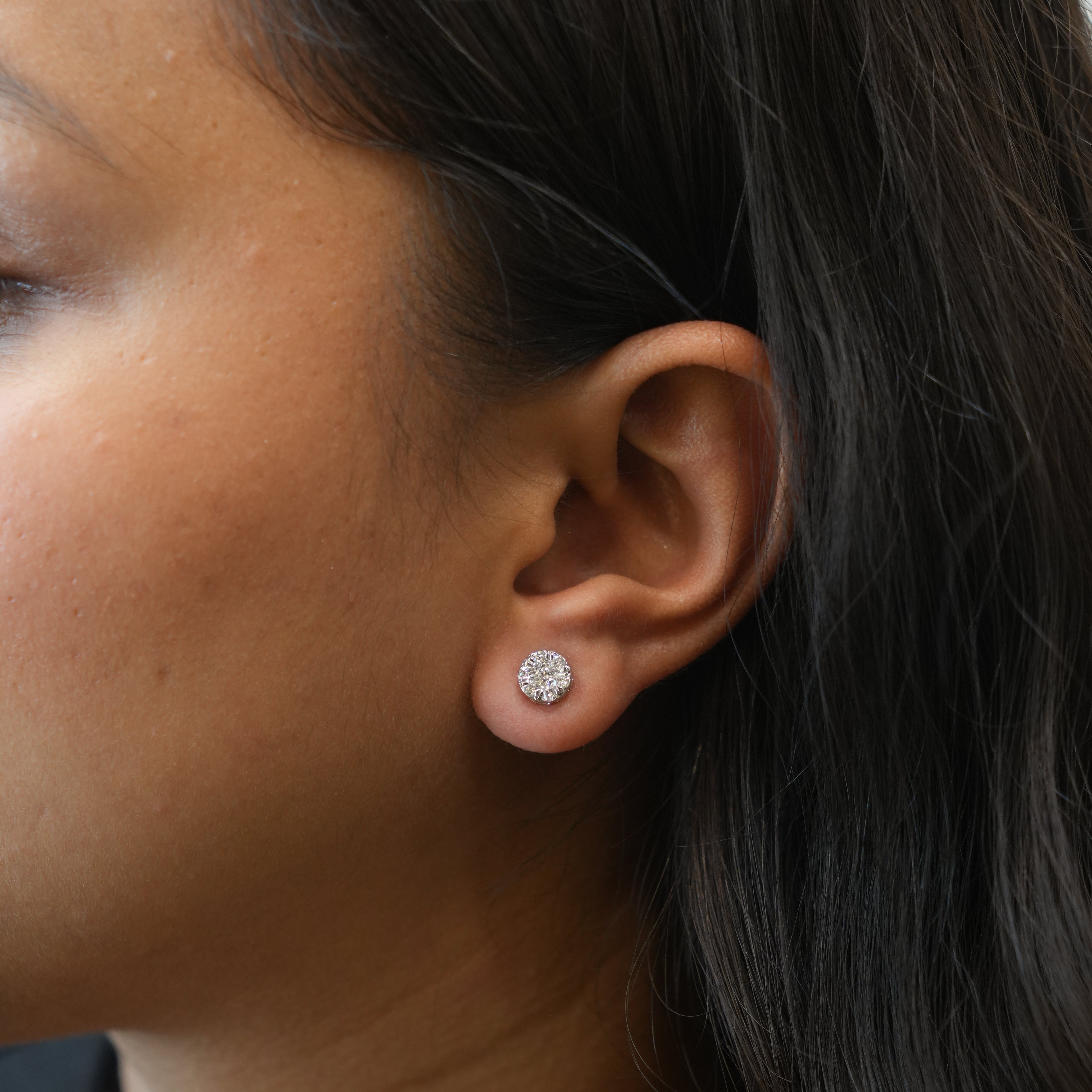 Illusia Studs | Proffini Jewels