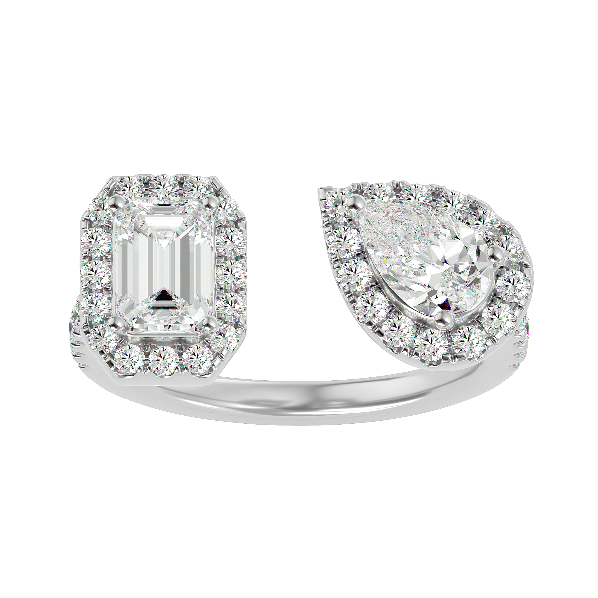 Contrasting Radiance Ring | Proffini Jewels