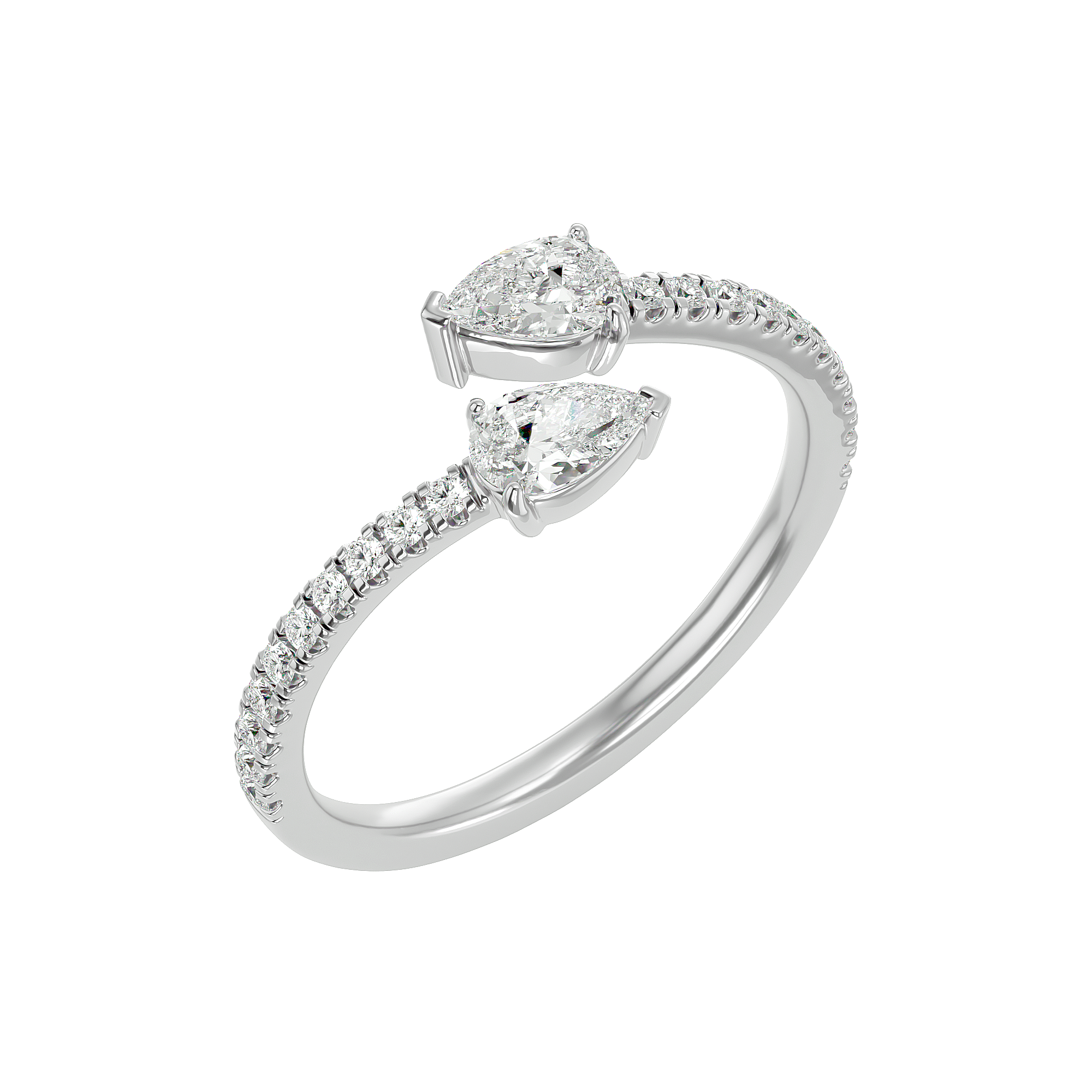 Whispering Leaves Ring | Proffini Jewels