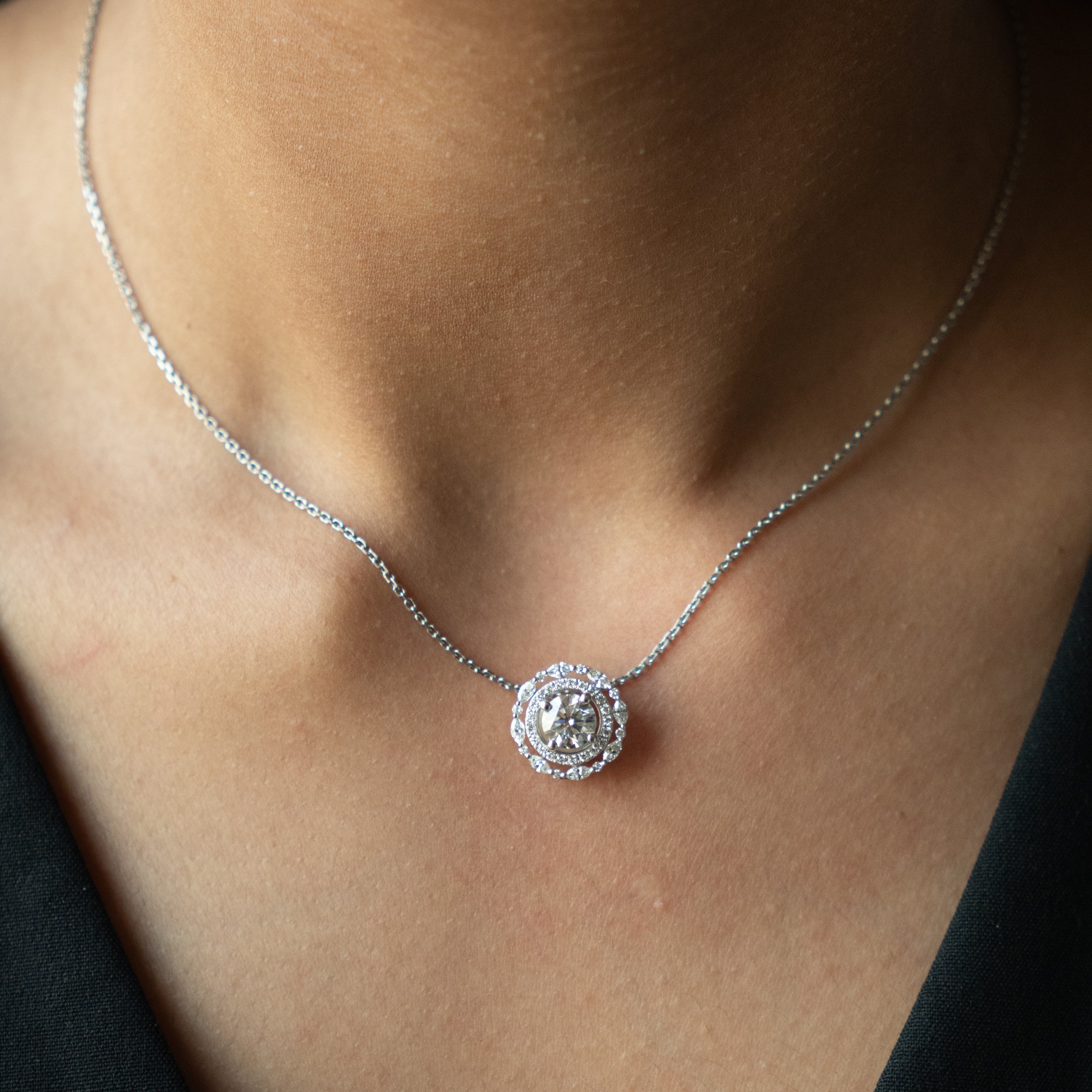 Lunara Sphere Pendant | Proffini Jewels