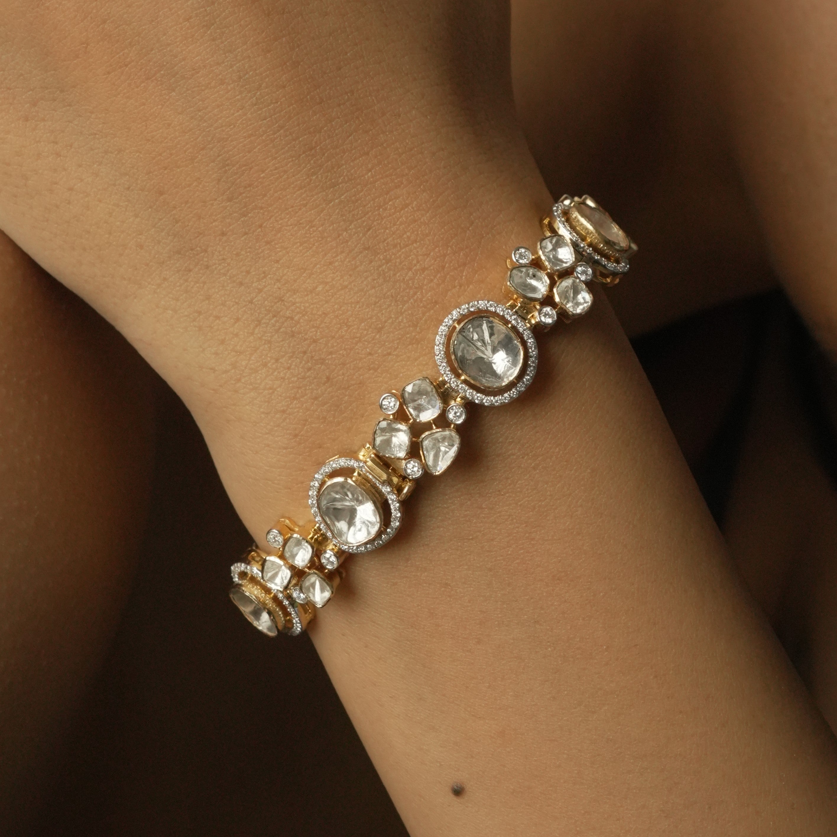 Zarina Polki Bracelet | Proffini Jewels