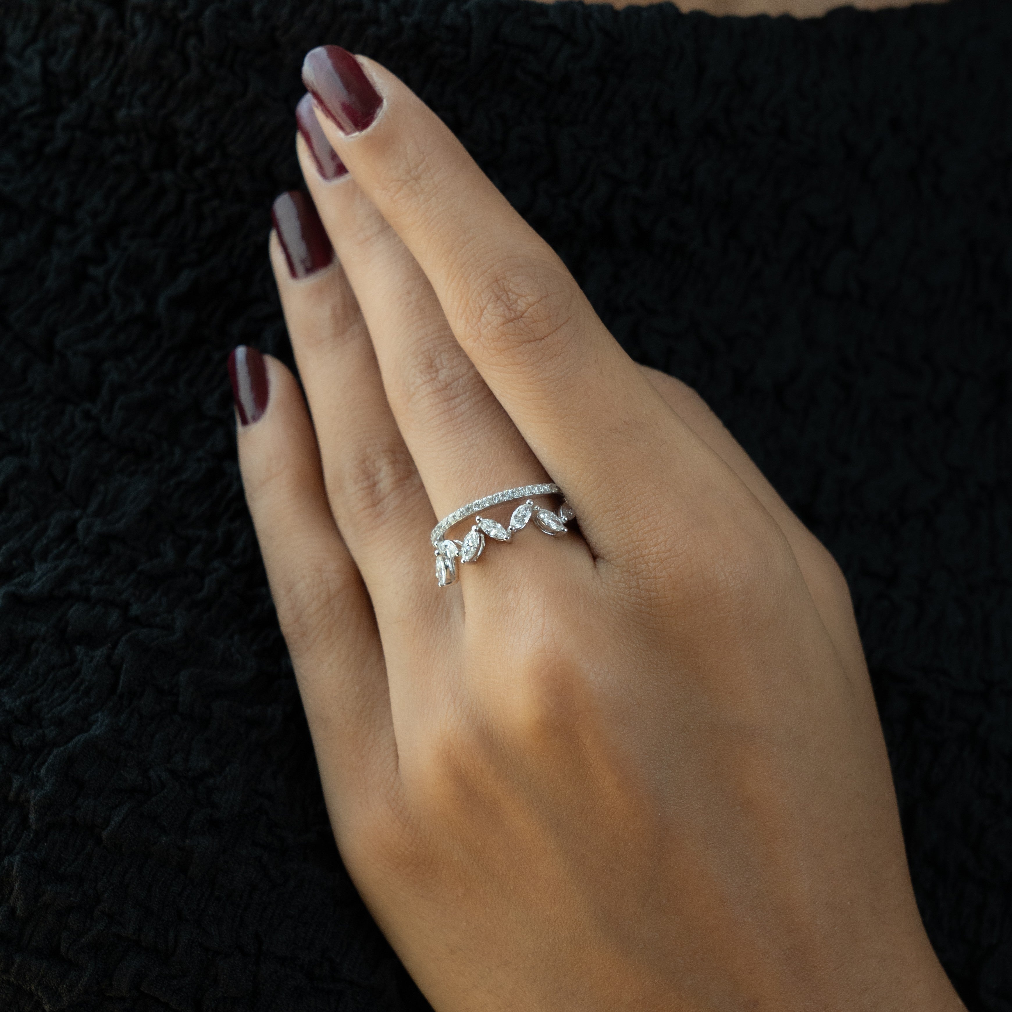 Serene Spark Band | Proffini Jewels