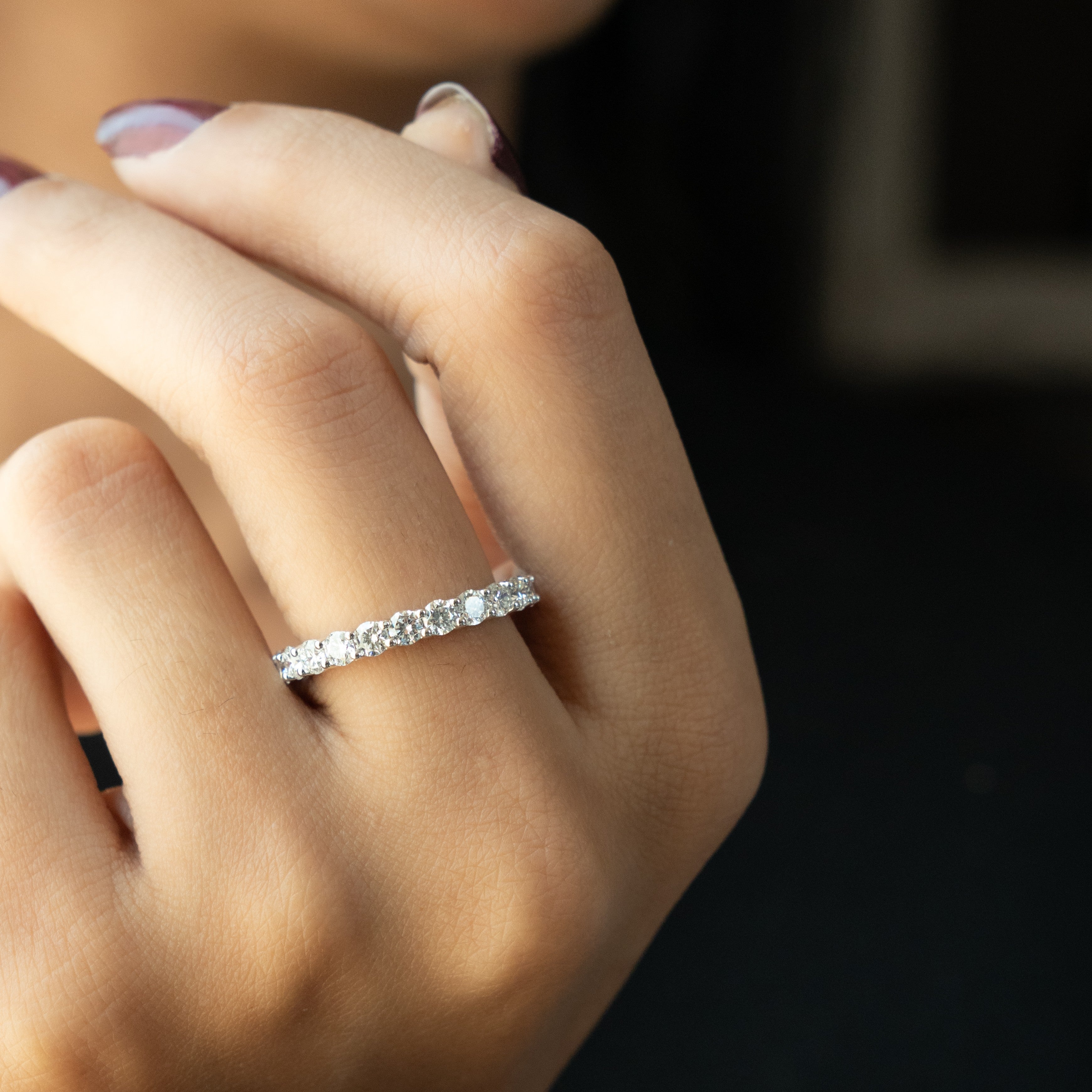 Classic Diamond Eternity Band | Proffini Jewels