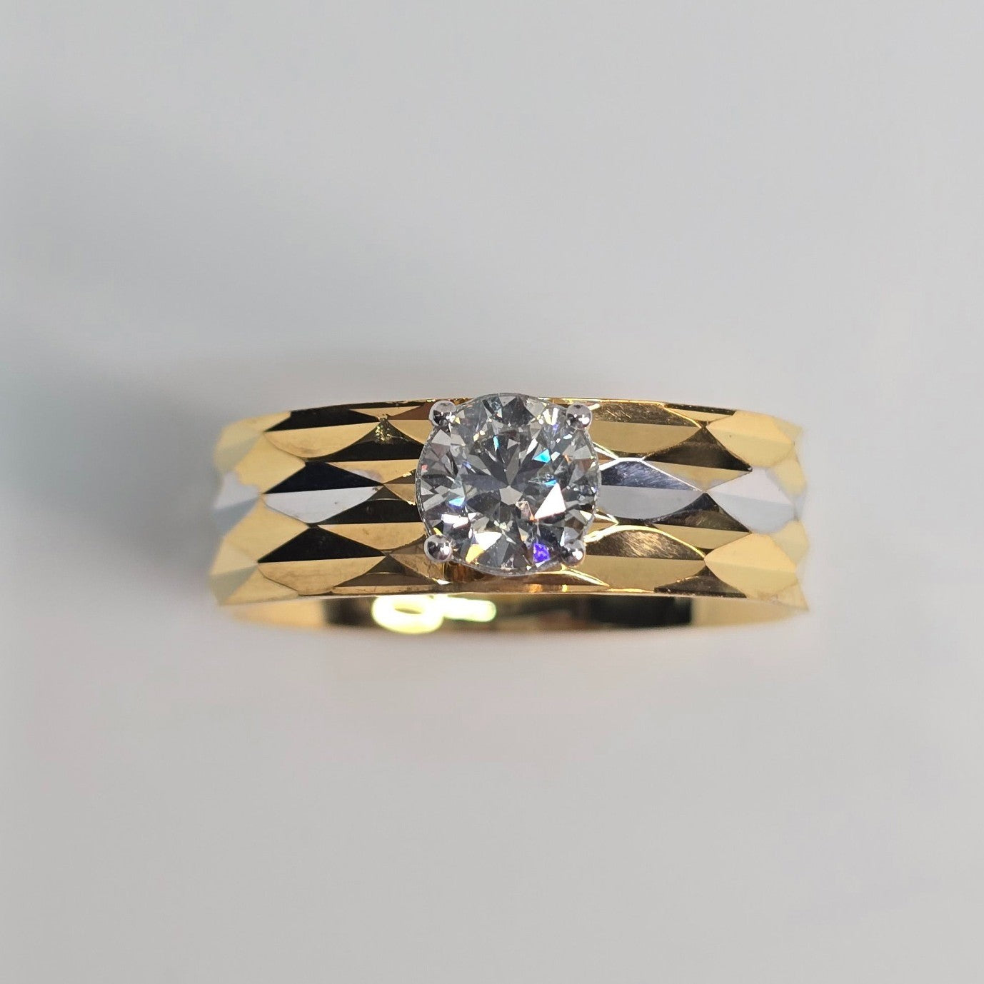 Faceted Brilliance Band | Proffini Jewels