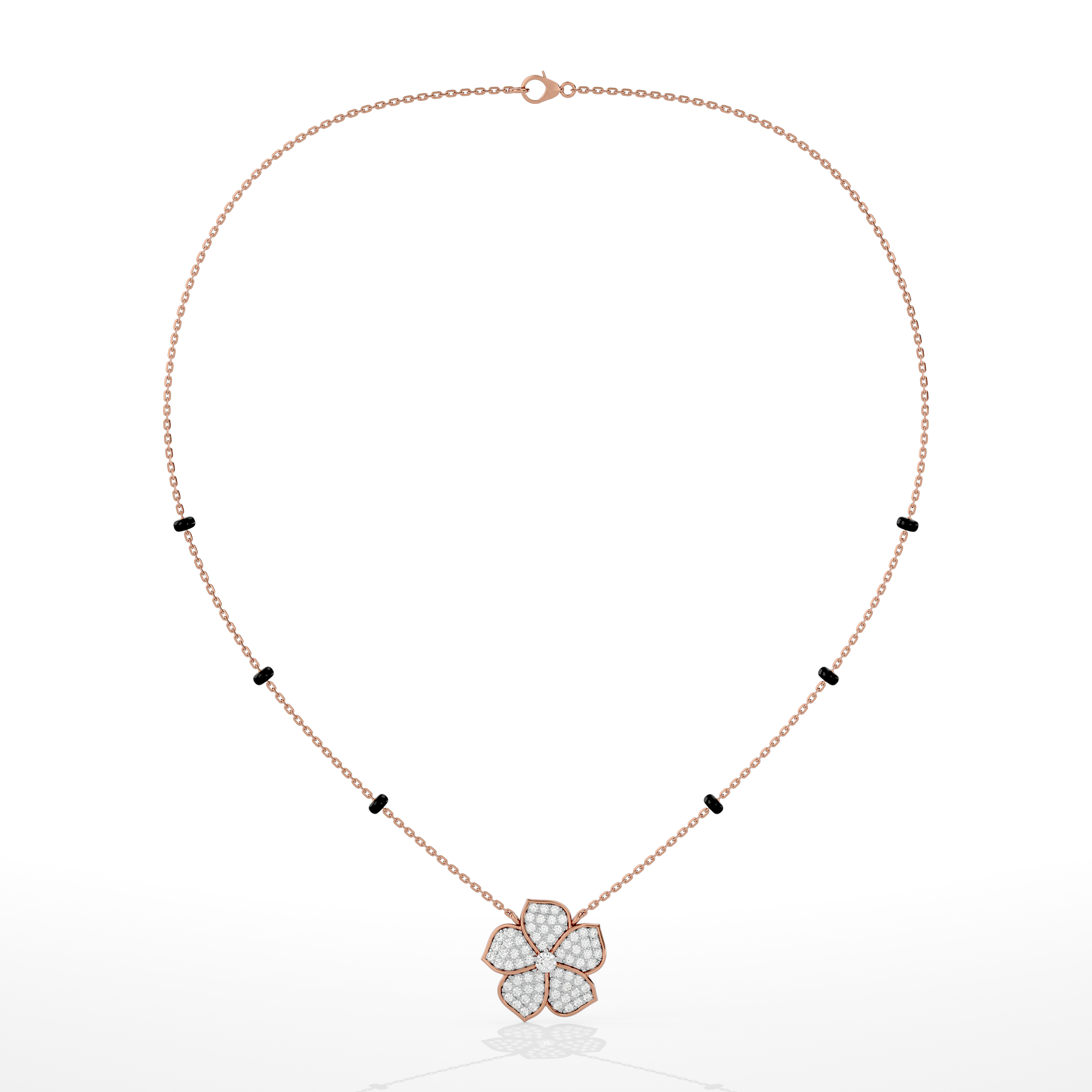 Blossom Aura Mangalsutra | Proffini Jewels
